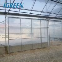 China Multi-Span Agricultural Greenhouses Hot Climate Cover with 150/200micron Plastic Film for sale