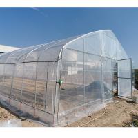 China Garden Single Tunnel Greenhouse Eco Friendly Film type For Crop Production for sale