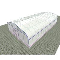 China 32mm Pipe Diameter Vegetable Green House Customized For Optimal Growth Conditions for sale