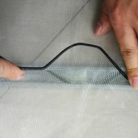 China Agricultural Greenhouse Zig Zag Wire Coated For Plastic Film Locking for sale