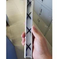 China 2 Layer Greenhouse Plastic Wiggle Wire 10m Length Wiggle Wire Lock Channel for sale