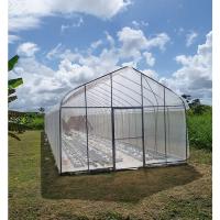 China Single Span Greenhouse 8-12m Width with 90mph Wind Resistance for sale