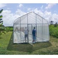 China Single Span Greenhouse 8-12m Width with 32mm/38mm/48mm Pipe Diameter for sale