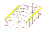 China Single Span Greenhouse 8-12m Wide with 90mph Wind Resistance for sale