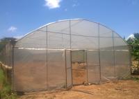 China Single Span Greenhouse 8-12m Wide with 90mph Wind Resistance for sale