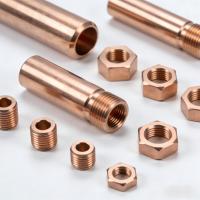 China OEM ODM Copper CNC Turning Machining Parts for Heat Exchangers / Electronics for sale
