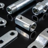 China Oem Galvanized Metal Parts Electrochemical Processes Corrosion Resistant for sale