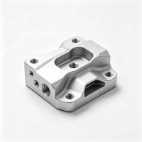 China Precision 5-Axis CNC Machining Service for 6061 Aluminum Custom Components with Single Clamping Operation and Clear Anodizing for sale