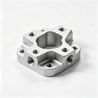 China Precision 5-Axis CNC Machining Service for 6061 Aluminum Custom Components with Single Clamping Operation and Clear Anodizing for sale
