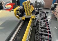 China Remote Low Carbon Steel CNC Square Tube Cutter 25mm Cold Saw for sale