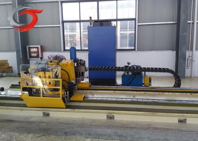 China PLC Flying Saw Cutter 50x90mm High Speed Cold Cut Saw for sale