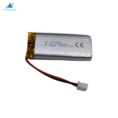 China 902554 3.7V 1400mAh Lithium Ion Battery Pack For Smart Devices for sale