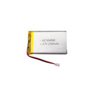 China High Discharge 3.7v 2100mah 654060 Lithium Polymer Battery Pouch for Smart Products for sale