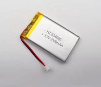 China High Discharge 3.7v 2100mah 654060 Lithium Polymer Battery Pouch for Smart Products for sale