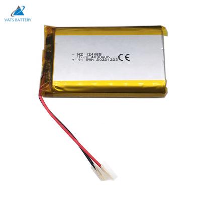 China 124065 4000mAh 3.7v Rechargeable Lithium Polymer Battery For Mobile Phone for sale
