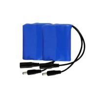 China Custom High Discharge Lipo Battery 18650 4P 8000mAh 8Ah 3.7v Lipo Battery Pack for sale