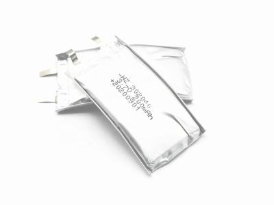 China 3.7V 200mah 302040 Curved Lithium Polymer Battery For Wearable Device for sale