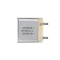 China Small Rechargeable Ultra Thin Lipo Battery 202525 2mm 3.7v 90mAh Battery for sale