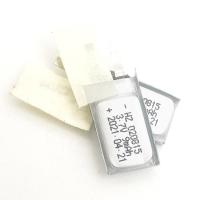 China 020815 Li Ion Polymer Battery , Pouch Lithium Ion Battery 3.7V 9mAh For RFID for sale