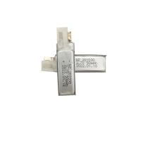 China 201030 3.7V 50mAh Ultra Thin Lipo Battery 2mm Lithium Battery For Smart ID Card for sale