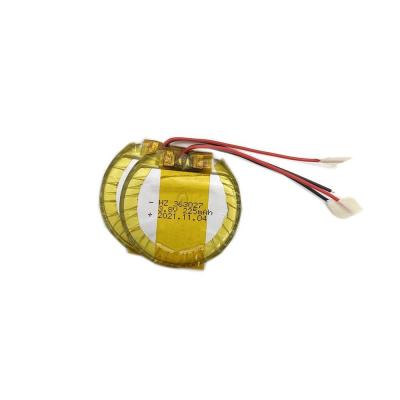 China 3.8V Li Ion Battery 363027 225mAh Lithium Li Ion Battery For Wearable Device for sale