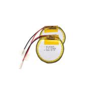 China 603535 3.7v 630mah Round Rechargeable Li Polymer Battery Pack for sale