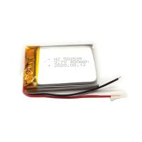 China 502535 Polymer Lithium Battery 3.7 V 400mah Rechargeable Battery GPS IOT Card for sale