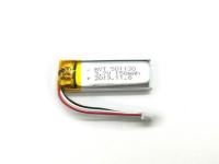 China 501130 150mAh 3.7 V Polymer Lithium Battery Pouch CB KC Certified for sale