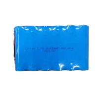 China 6700mAh Li-ion Battery Pack 3S2P 10.8V Lithium 18650 Rechargeable Battery for sale