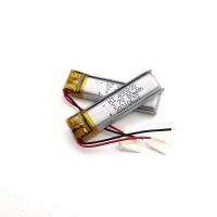 China 3.7V Slim Lipo Battery 400830 80mah 500830 110mah Li-polymer Batteries for sale