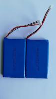 China Big Capacity Li Polymer Battery Pack 7.4V 5000mAh 6060100 Rechargeable for sale