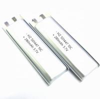 China Lithium Battery Cells 501447 3.7v 280mAh Lithium Polymer Batteries Dynamo Light for sale