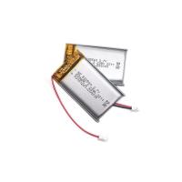 China KC IEC62133 FCC 602540 3.7v Battery 600mAh Rechargeable Lithium Polymer Battery for sale