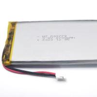 China 3.8V 2700mAh Lithium Polymer Battery 603779 Size Rechargeable LiPo Battery for Consumer Electronics for sale