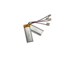 China 3.7V 480mAh CE Certified Lithium Polymer Battery with Customizable Connector for Torch Light and Electronics for sale