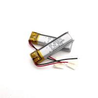 China 400830 3.7V Slim Li-polymer Battery 80mAh 110mAh With Solder Tabs For Wearable Devices And Toys for sale