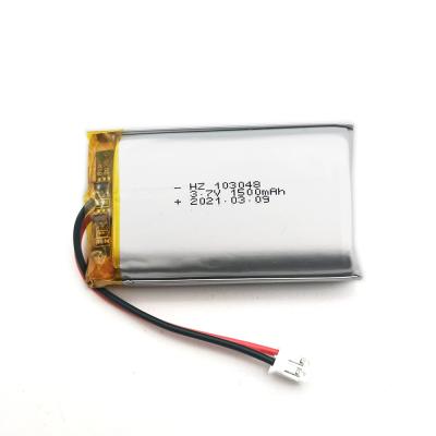 China Lipo Battery 103048 3.7v 1500mah Lithium Polymer Battery Elec-BT Speaker Rechargeable Battery for sale