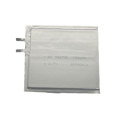 China Ultra-Thin 3.7V 180mAh 954750 Rechargeable Li-Polymer Battery For Smart IoT And Digital Devices for sale