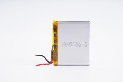 China 3.7V 2500mAh 706048 Lithium Polymer Battery HZ706048 Li-Po Cell For Shared Bike Lock GPS Digital Medical Beauty Devices for sale