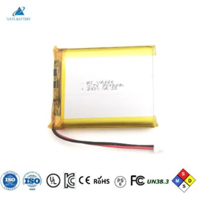 China 105060 Li Polymer Battery 3.7V 3500mAh Rechargeable Lithium Ion Battery Cell for sale