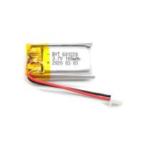 China 601220 3.7V 100mAh Lithium Polymer Battery For Small Speakers Wearable Devices for sale