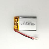 China 402030 150mAh 3.7V Li Polymer Rechargeable Lithium Ion Battery Cell for sale