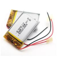 China 502030 3.7V 250mAh Li Polymer Battery 0.925Wh Rechargeable Lipo Cell for sale