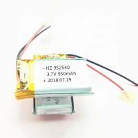 China 902540 3.7V 900mAh Rechargeable Li Polymer Battery With PCB Protection for sale