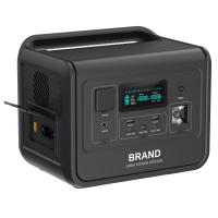 China N054 ECO PLAY 800W Portable Power Station 512Wh LiFePO4 UPS Solar Backup Power For Camping Home Emergency for sale