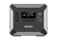 China 2400W 2048Wh Portable Power Station LiFePO4 Outdoor Backup Power Supply for sale