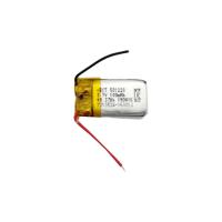 China 501225 3.7V 100mAh Lithium Polymer Pouch Battery KC Certified For Small Consumer Electronic Devices for sale