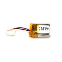 China 3.7V 105mAh Li‑ion Pouch Cell 681215 Rechargeable Battery For Small Consumer Smart Devices for sale
