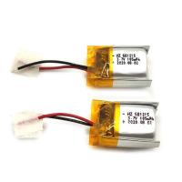 China 3.7V 105mAh Li‑ion Pouch Cell 681215 Rechargeable Battery For Small Consumer Smart Devices for sale