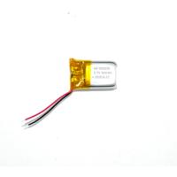 China 501015 3.7V 50mAh Lithium Pouch Cell, Custom Rechargeable Battery For Small Smart Consumer Electronics for sale
